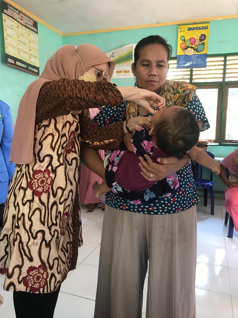 Pemberian Vit A di Bulan Agustus – Puskesmas Batang Peranap