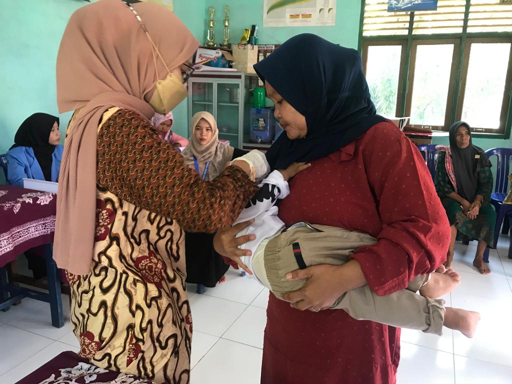 Pemberian Vit A di Bulan Agustus – Puskesmas Batang Peranap