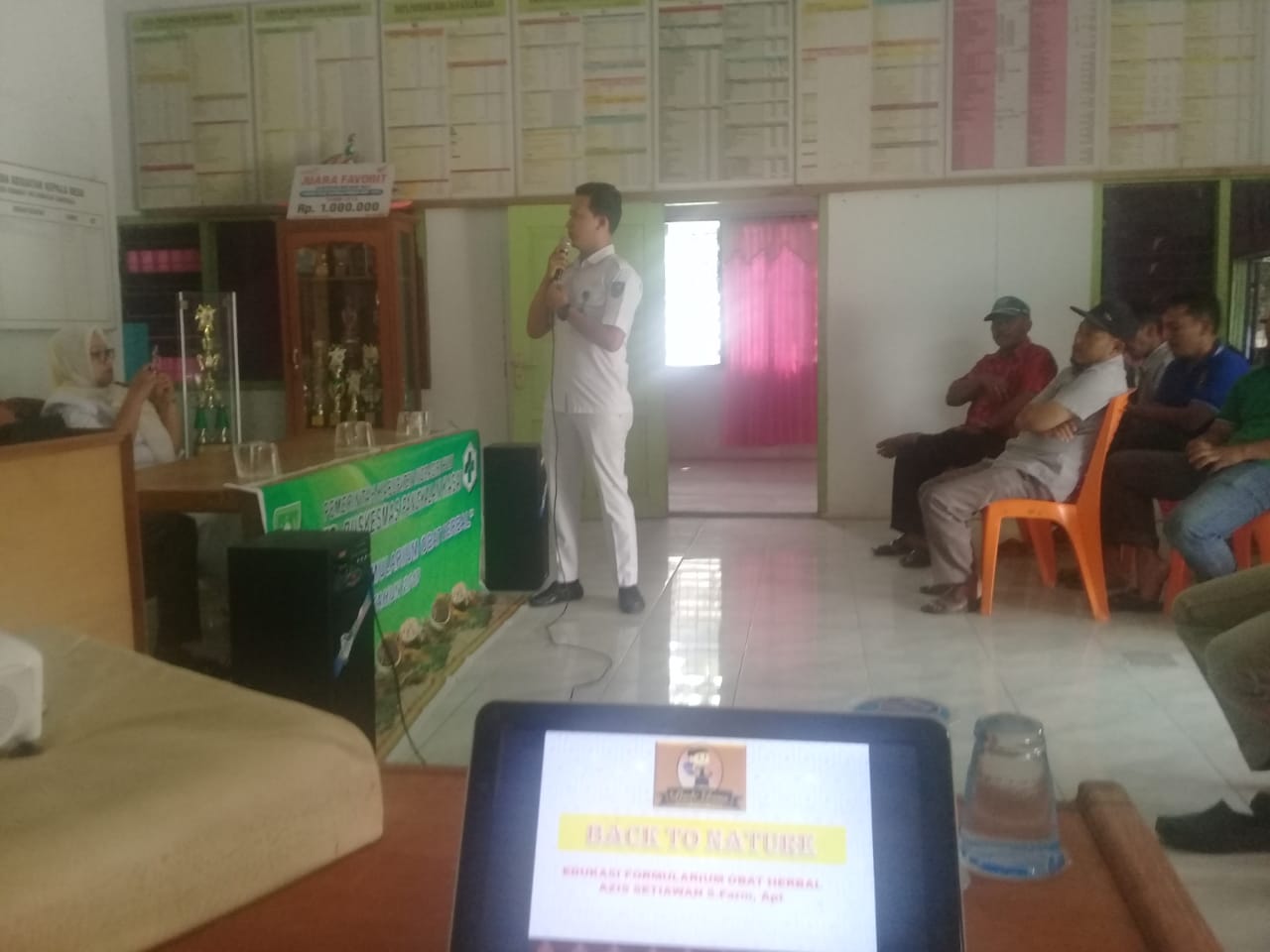 Sosialisasi Edukasi Formularium Obat Herbal Uptd Puskesmas Pangkalan