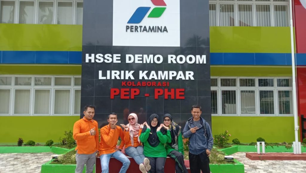 Pelatihan Penggunaan Alat Pemadam Api Ringan (APAR) di HSE Pertamina ep